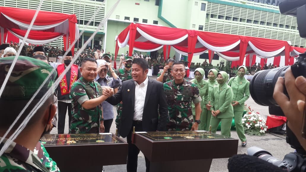 Gedung C Makodam II Sriwijaya Di Resmikan - Darah Juang Online