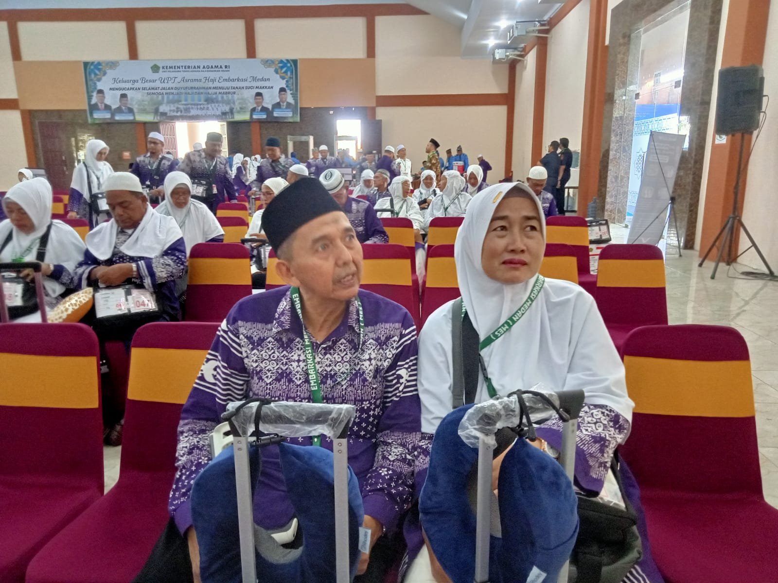 Jamaah Calhaj Asal Langkat Berjumlah 350 Orang Diberangkatkan - Darah ...